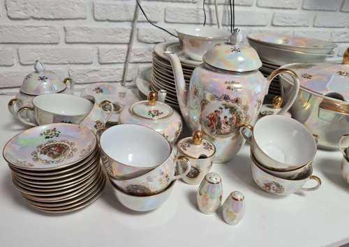 Набор чайной и столовой посуды гдр Мадонна на 12 п