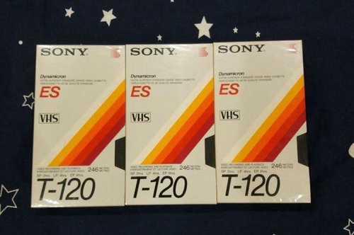 Sony ES видеокассеты VHS