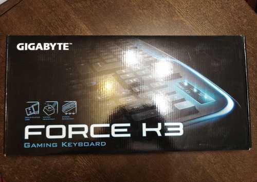 Клавиатура gigabyte Force K3 Black USB