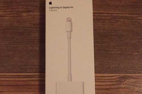 Новый Адаптер Apple Lightning Digital AV hdmi Ориг