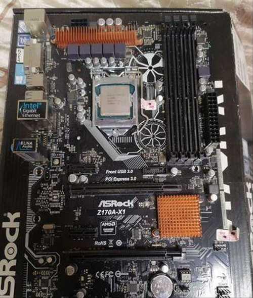 Материнская плата ASRock z170a-x1