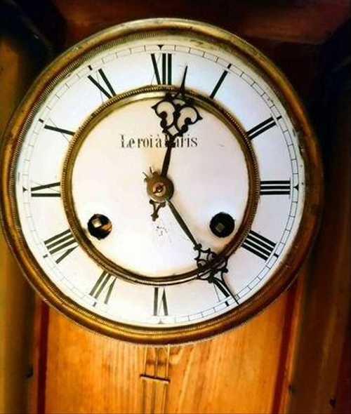 Часы настенные Le roi a Paris, антикварные