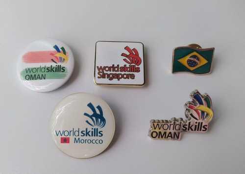 World skills 2019 - pin / значки