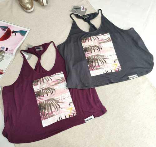 Свободная майка Gymshark, 2 цвета, 46