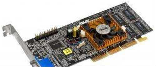 Видеокарта Nvidia asus V7100 Pro GeForce2 MX400 64
