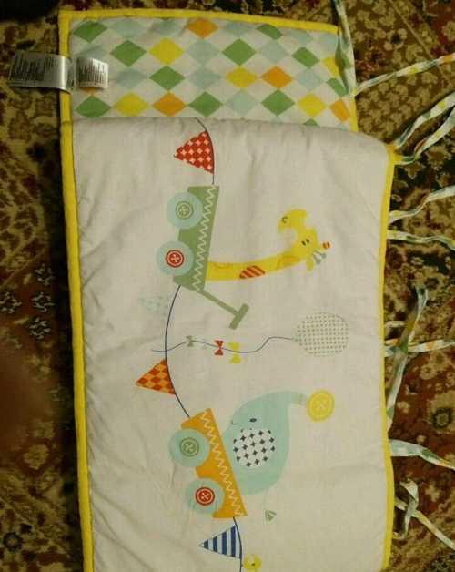 Бортик+одеяло Mothercare