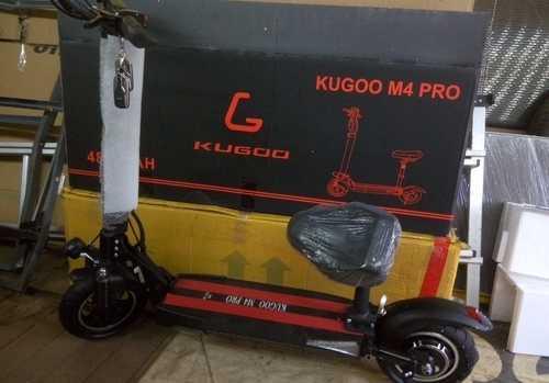 Электросамокат Kugoo M4 Pro Черный