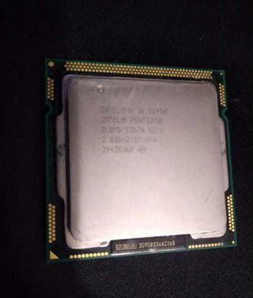 Процессор Intel pentium seems g6950