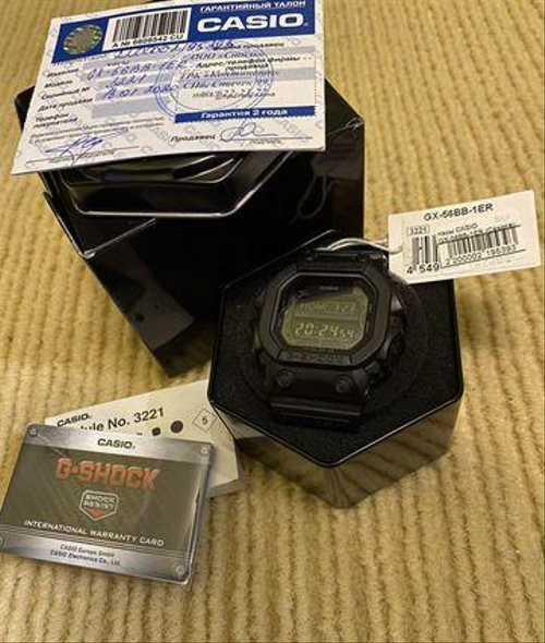 Часы Casio G-Shock GX-56BB-1ER "King of G"
