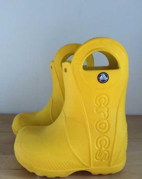 Резиновые сапоги crocs c7 р-р 24