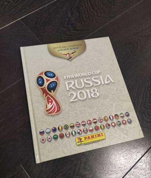 Альбом для наклеек panini по Чемпионату мира 2018