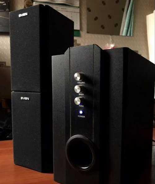 Колонки sven SPS-820 + Subwoofer (18Вт)