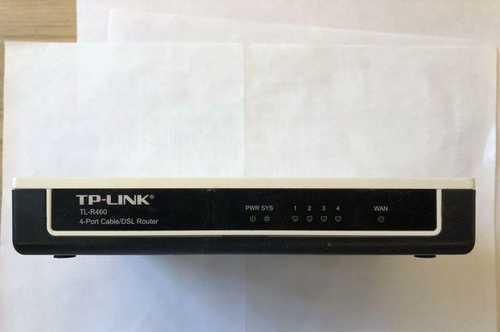 Adsl модем TP-Link TL-R460 4 порта LAN