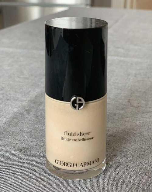 Fluid sheer Giorgio Armani флюид для сияния кожи