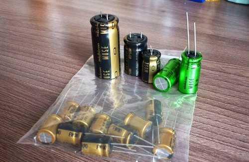 Nichicon audio конденсаторы комплектом