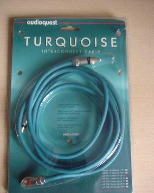 Кабель межблочный Audio Quest Turquoise