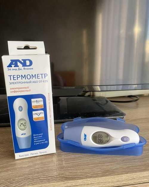 Электронный инфракрасный термометр A&D DT-635