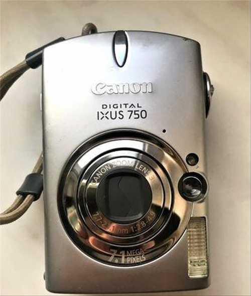 Цифровой рабочий фотоаппарат Canon ixus 750