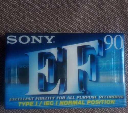 Аудио кассета sony EF90 новая