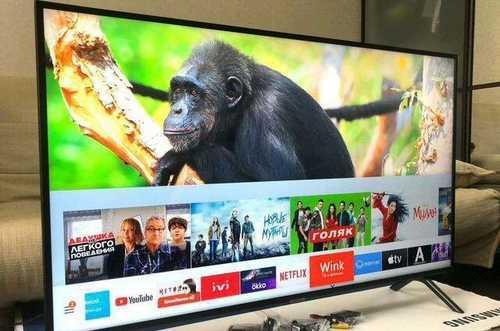 4K Ultra HD Samsung 55" Smart TV Tizen, Wi Fi