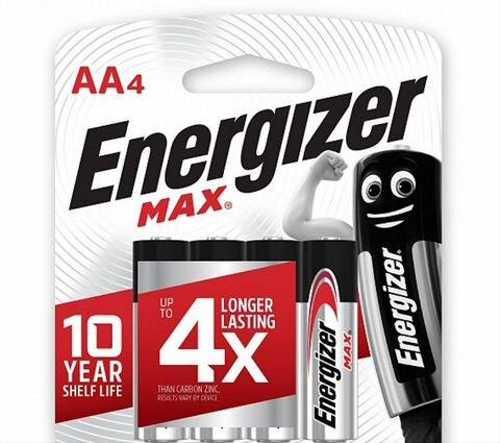 Батарейки Energizer AA пальчиковые оригинал