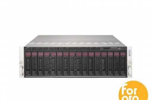 Сервер Supermicro 5037MR 16LFF 8xE5-2650v2 512GB