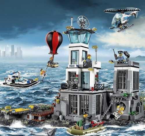 Конструктор Lego city 60130 Остров-тюрьма