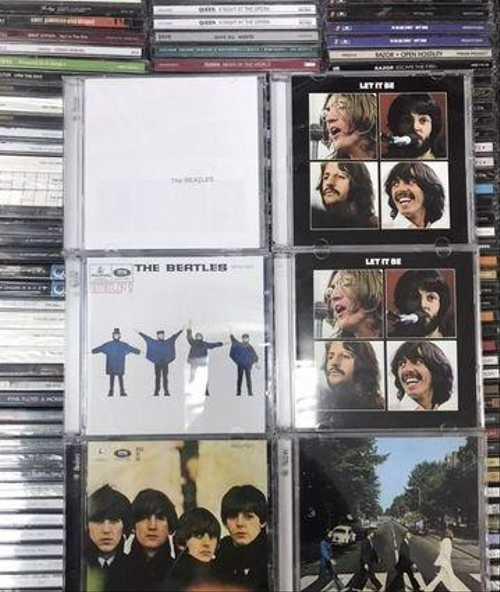 Музыкальные cd диски the Beatles