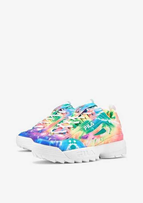Новые кроссовки Fila Disruptor II Tie Dye