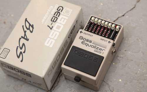 Boss GEB-7 Bass Equalizer