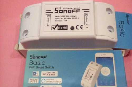 Wifi реле sonoff basic