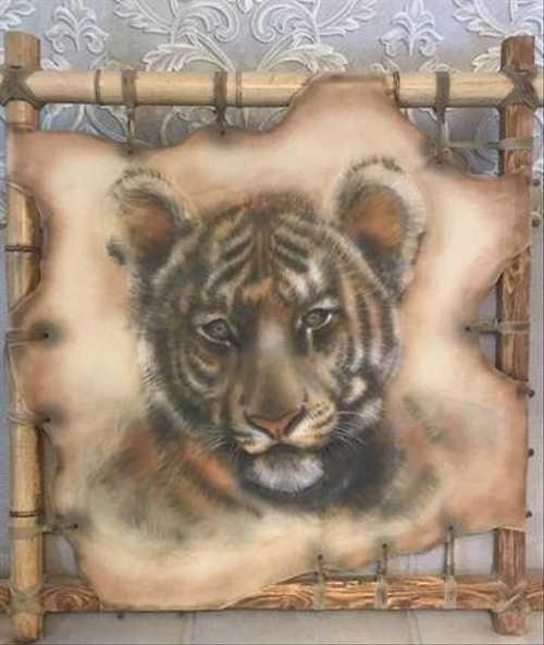 Картина Тигр на коже
