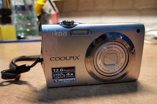 Фотоаппарат Nikon coolpix S3000