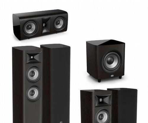 Комплект акустики 5.1 JBL Studio 6 Dark Walnut