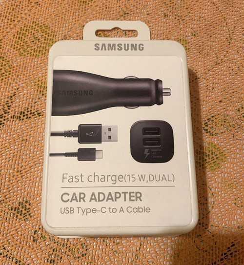 Samsung автомобильное зарядное устройство
