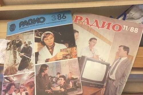 Журналы радио март 1986 и ноябрь 1988