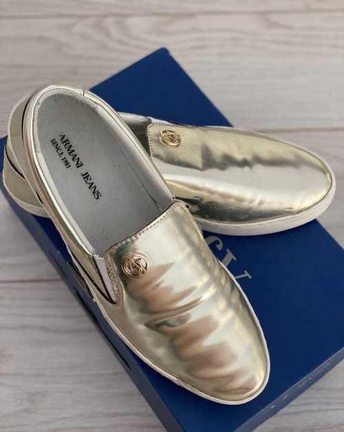 Слипоны Armani jeans