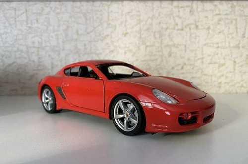 Модель 1/24 Welly Porsche Cayman S