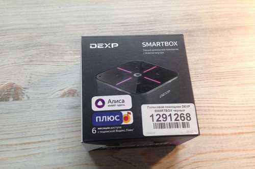 Голосовой помощник Dexp Smartbox чёрный