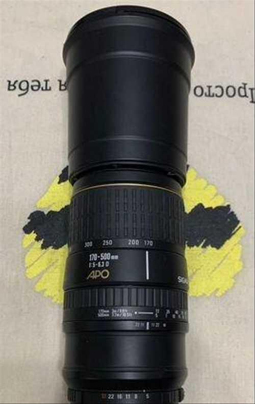 Объектив Sigma 170-500mm APO Nikon