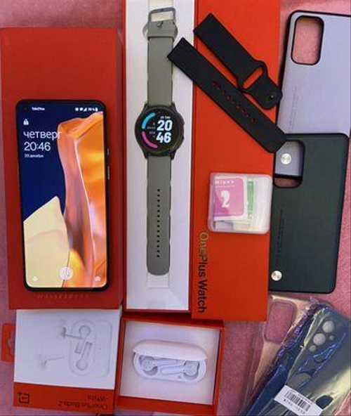 OnePlus 9 5G, OnePlus Watch,OnePlus Buds Z