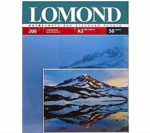 Фотобумага Lomond A3 глянцевая 200г 50 л