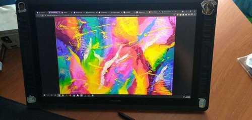 Графический планшет с экраном huion gt 221 pro