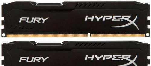 Оперативная HyperX Fury DDR3 2x8Gb HX318C10FBK2/16