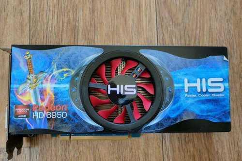 Видеокарта HD 6950 2 Gb