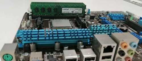 Связка AMD 1055t Asus M5A97 Cruicial 16gb