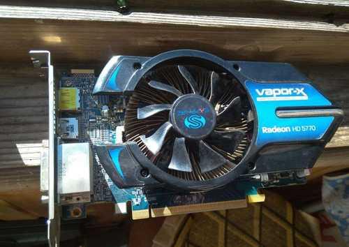 Видеокарта Radeon Vapor-x HD5770(1Gb)