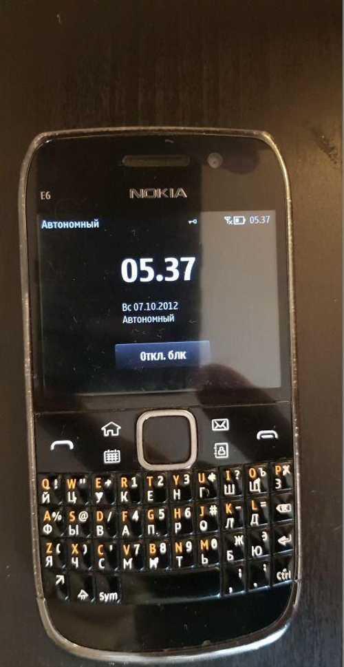 Nokia E6