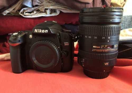Nikon D80 + Nikon 18-200mm 3.5-5.6 G ED AF-S VR II