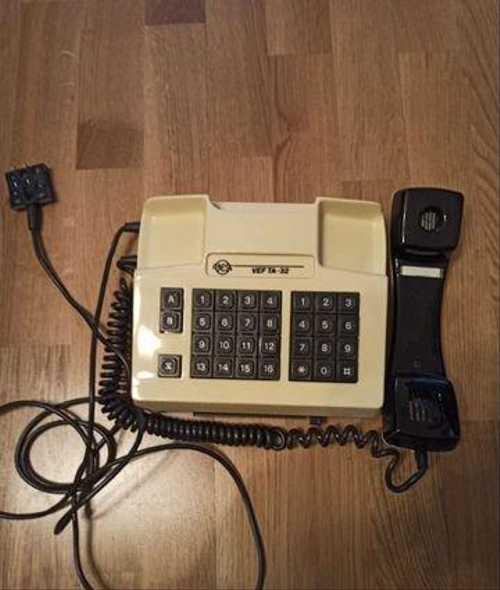 Телефон кнопочный стационарный VEF TA-32